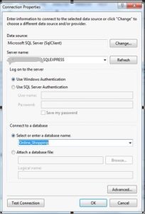ASP.NET MVC Shopping Cart with C#, EF, SQL Server-Part1 - Web Development Tutorial