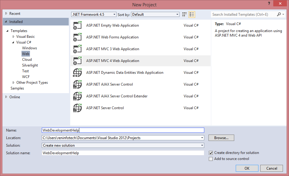 ASP NET MVC Scaffolding Development Tutorial